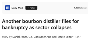 American middle class so broke they can’t even afford their bourbon to ...